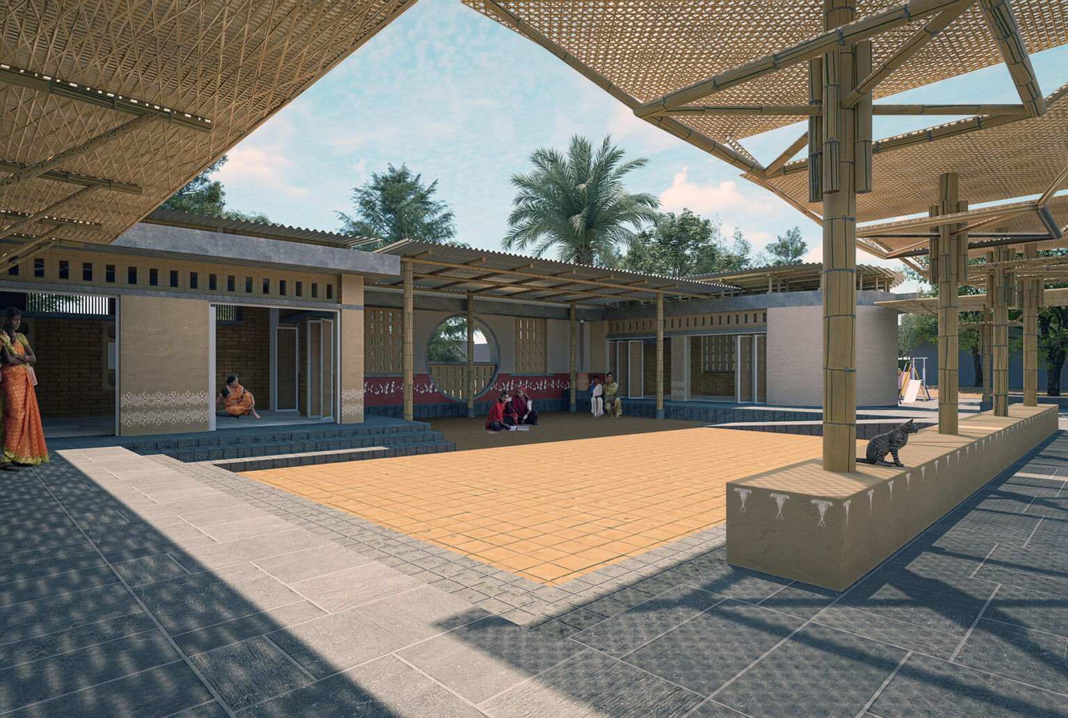 Anganwadi Community Center | Kalpasara Studio - The Architect